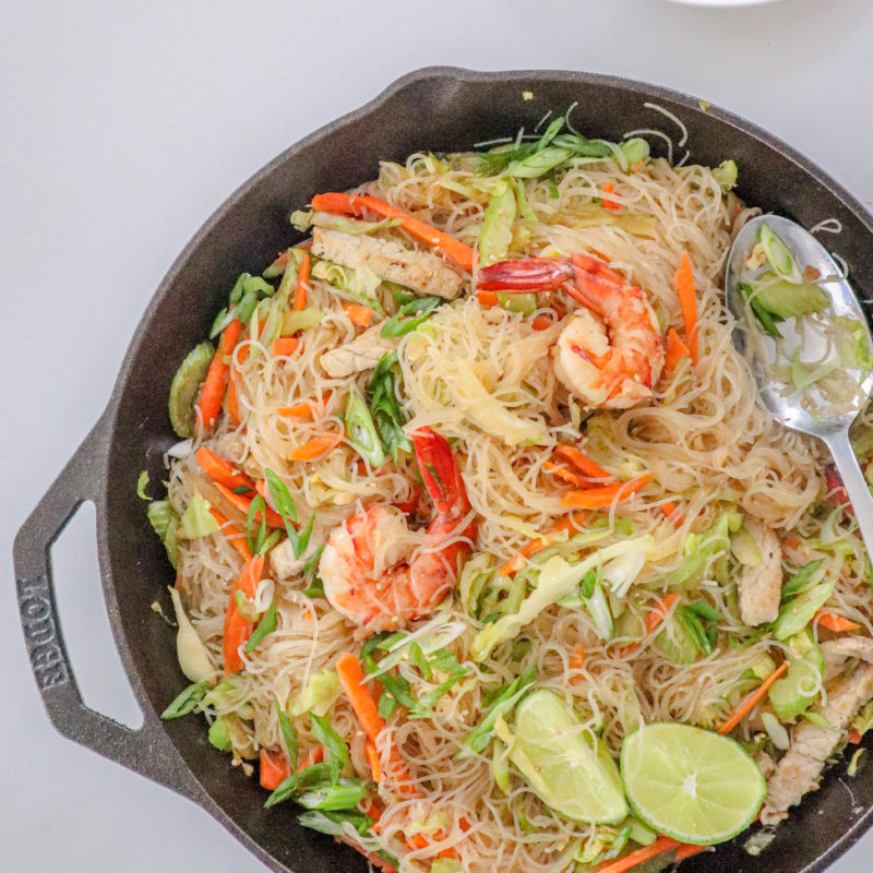 Pancit With Shrimp - Cook With Dana