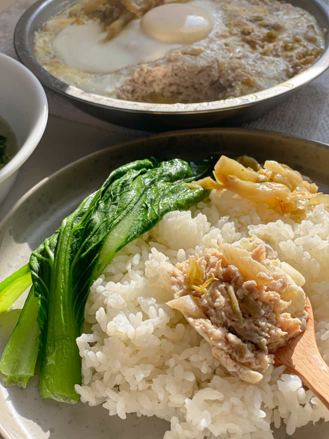 Chinese Steamed Pork Patty With Preserved Vegetables - Cook With Dana