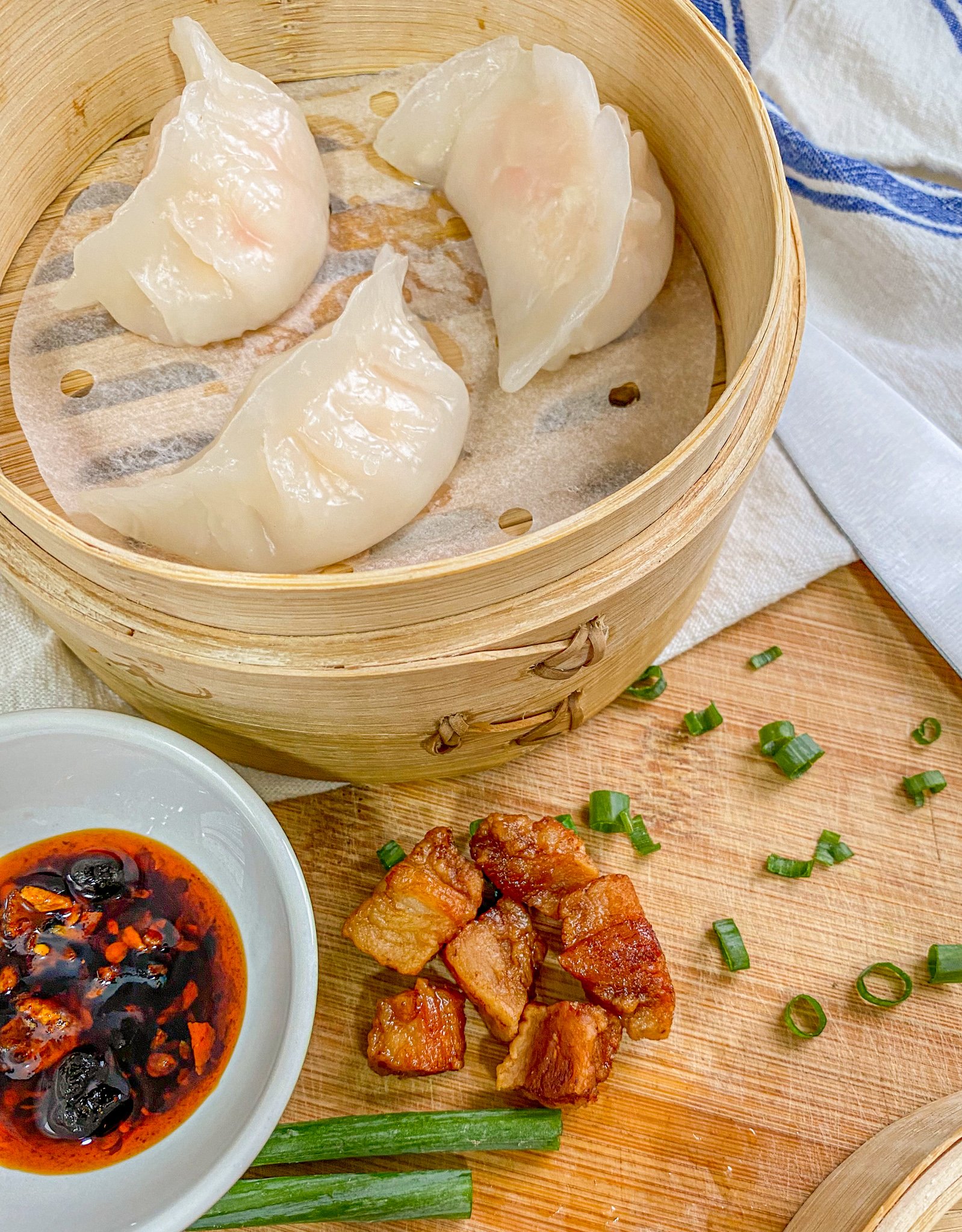 Har Gow (蝦餃) - Shrimp Dumplings - Cook With Dana