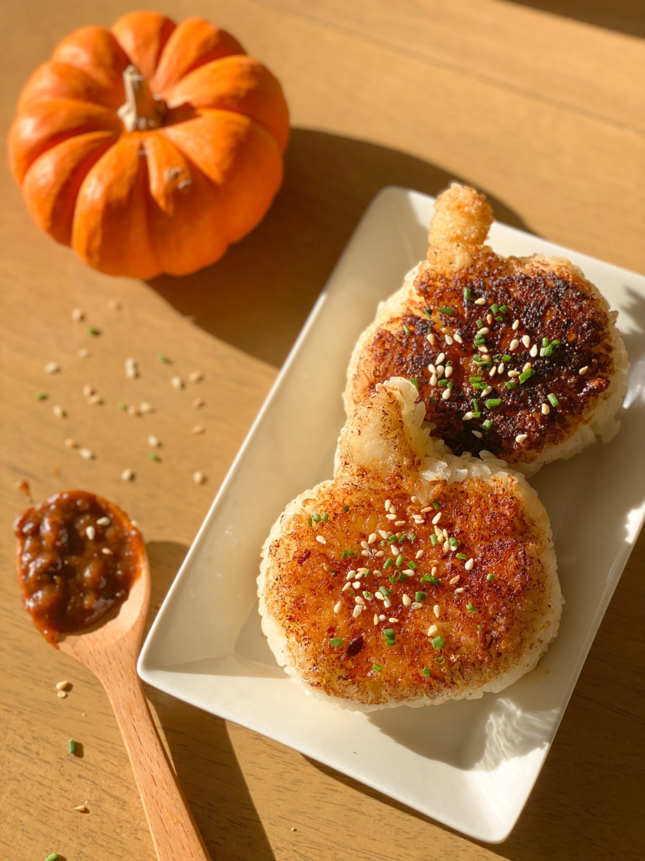 Yaki Onigiri (Grilled Rice Balls) - Cook With Dana