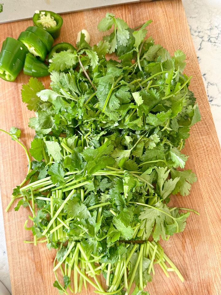 The Best Creamy Cilantro Green Sauce - Cook With Dana
