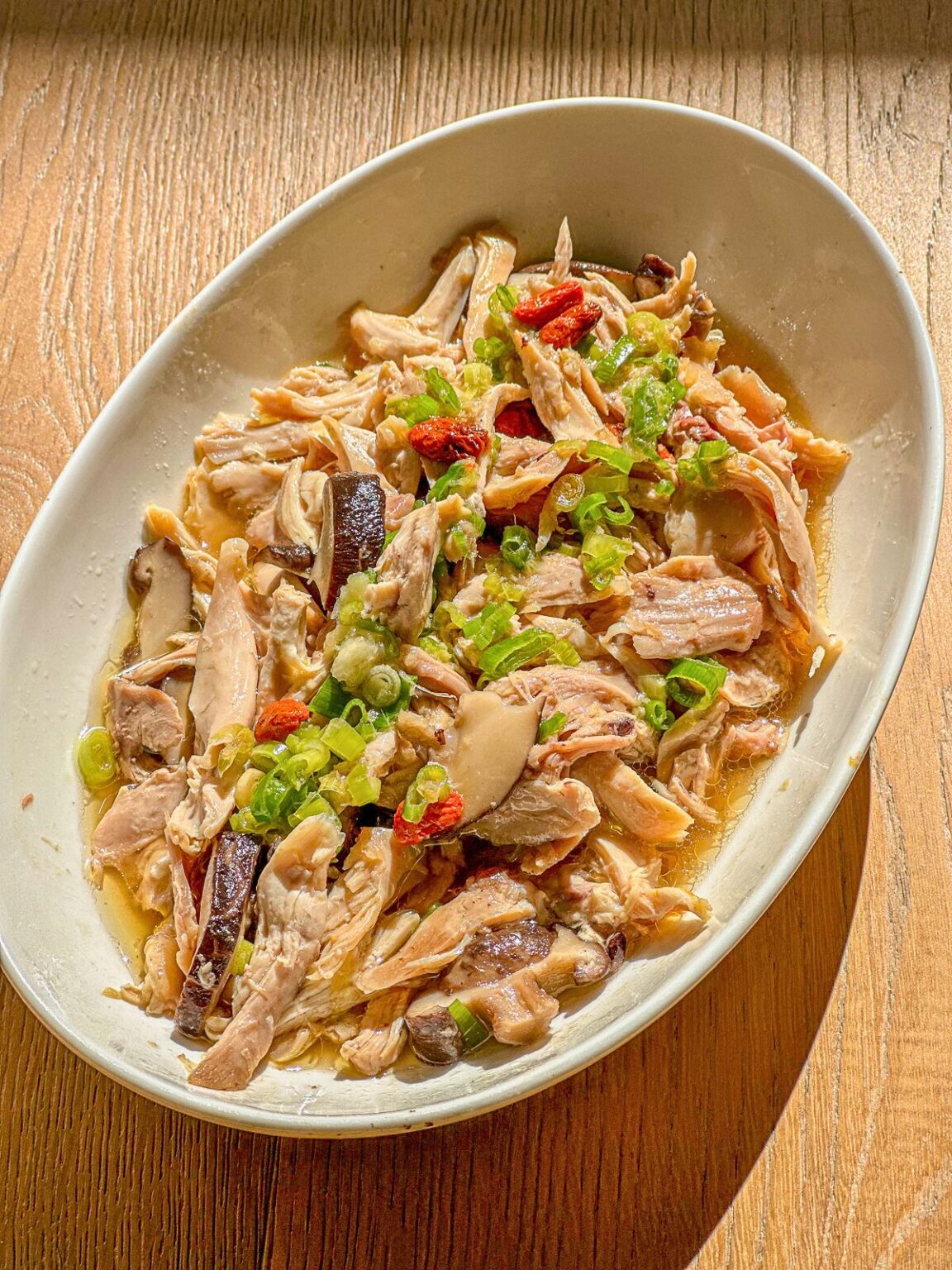 Chinese Steamed Chicken With Ginger Scallion Sauce - Cook With Dana